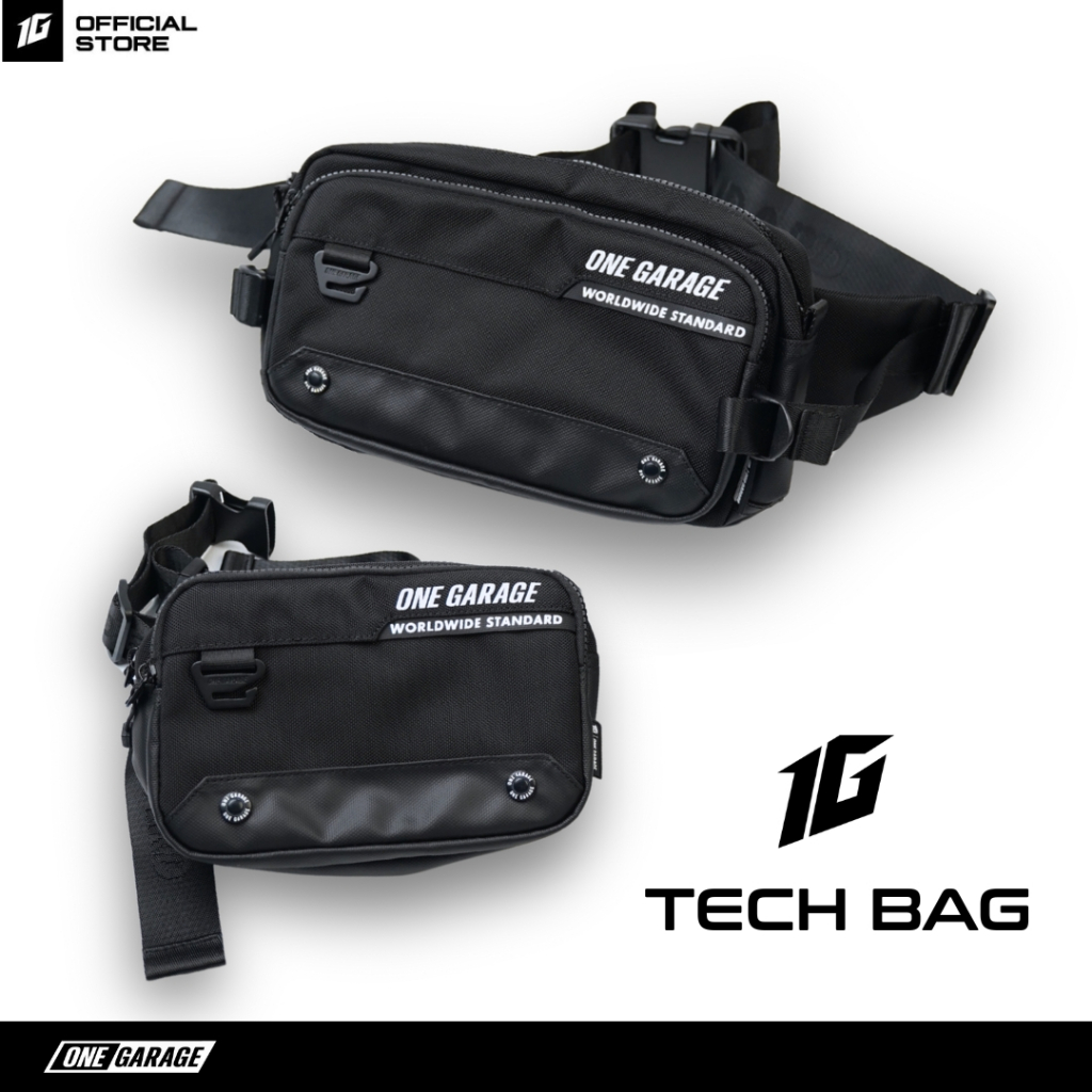 1G Tech Bag ( Waist Bag | CrossBody Bag ) | Shopee Philippines