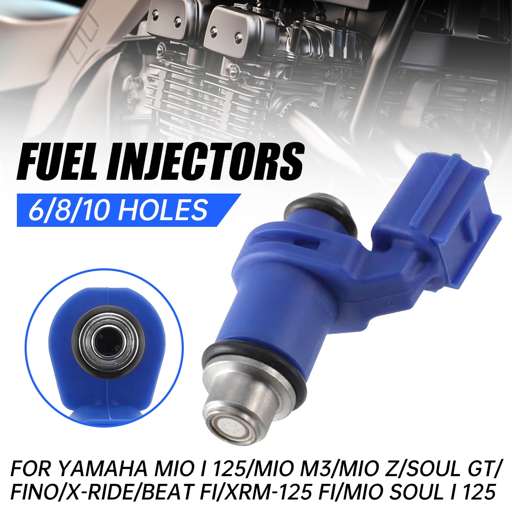 Yamaha Racing Fuel Injector 6/8/10 Holes For Mio I 125/Mio M3/Mio Z ...