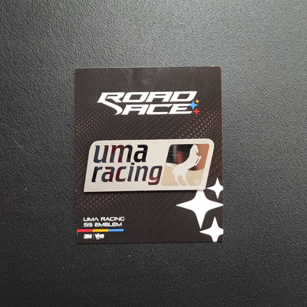 UMA Racing Stainless Sticker Emblem | Shopee Philippines