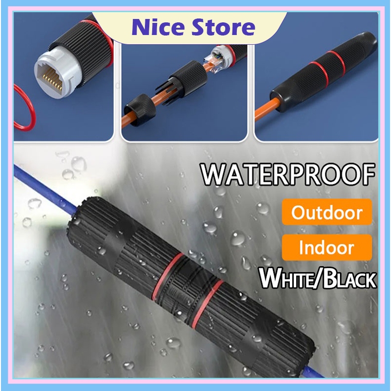 NICE RJ45 Waterproof Connector IP67 Ethernet Network Cable Connector ...