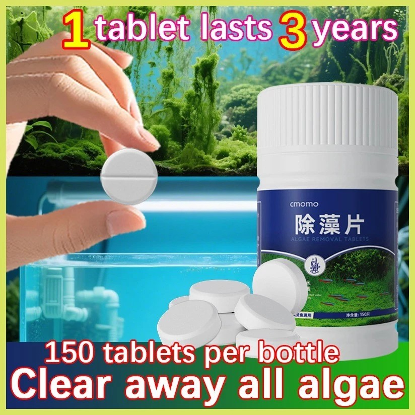 Designed for algae algae eater 150 tablets/bottle algae remover ...