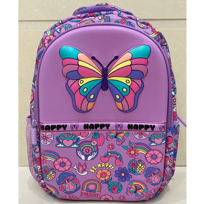 Smiggle Butterfly Large Capacity Backpack 15Inch | Shopee Philippines