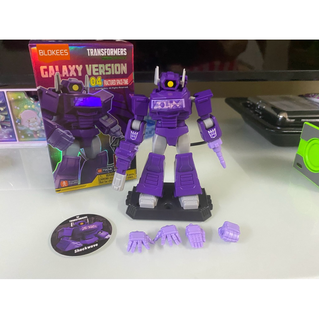 Shockwave Blokees Galaxy Version 4 Transformers Model Action Figure ...