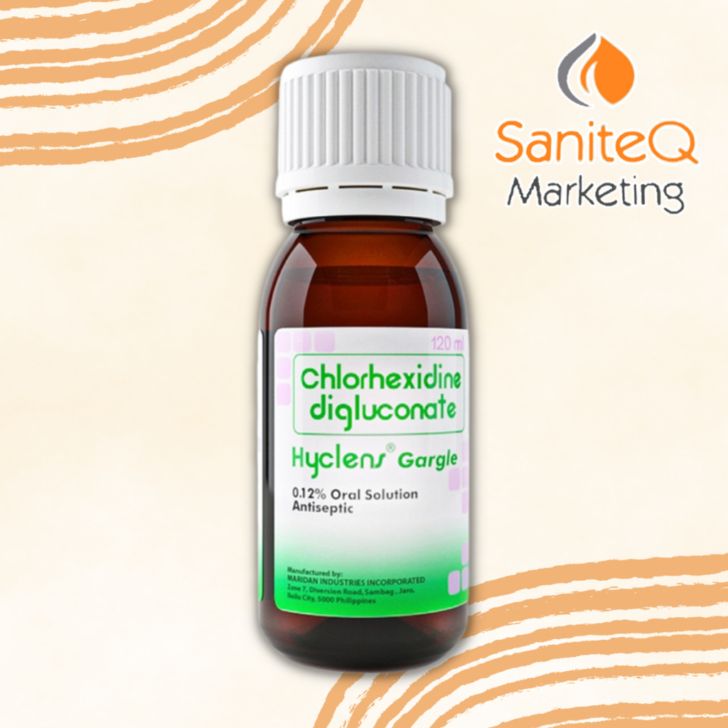 Hyclens Gargle (0.12% Chlorhexidine) 120mL Oral Solution | Shopee ...
