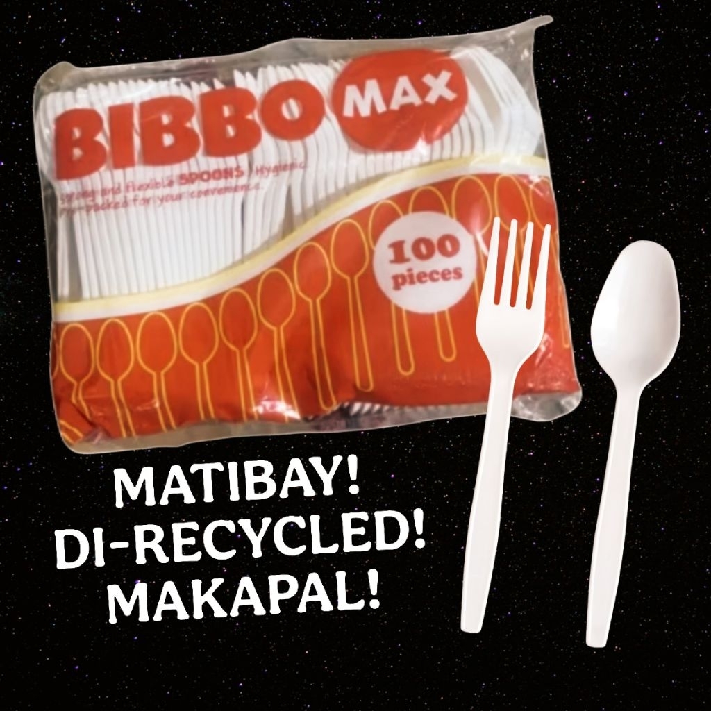 Bibbo Max Spoon OR Fork 100pcs/PACK | Shopee Philippines