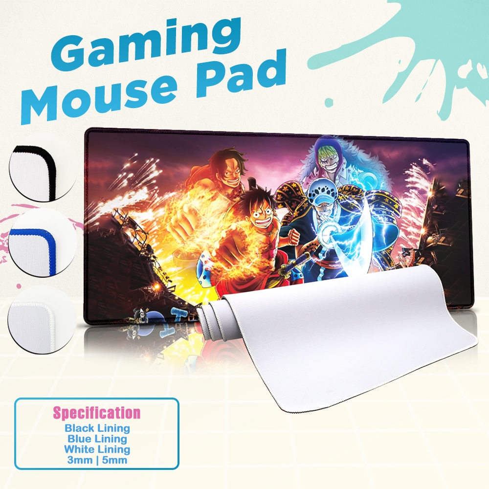 Sublimation Printable Gaming Mouse Pad 3mm Extended Full Printable ...