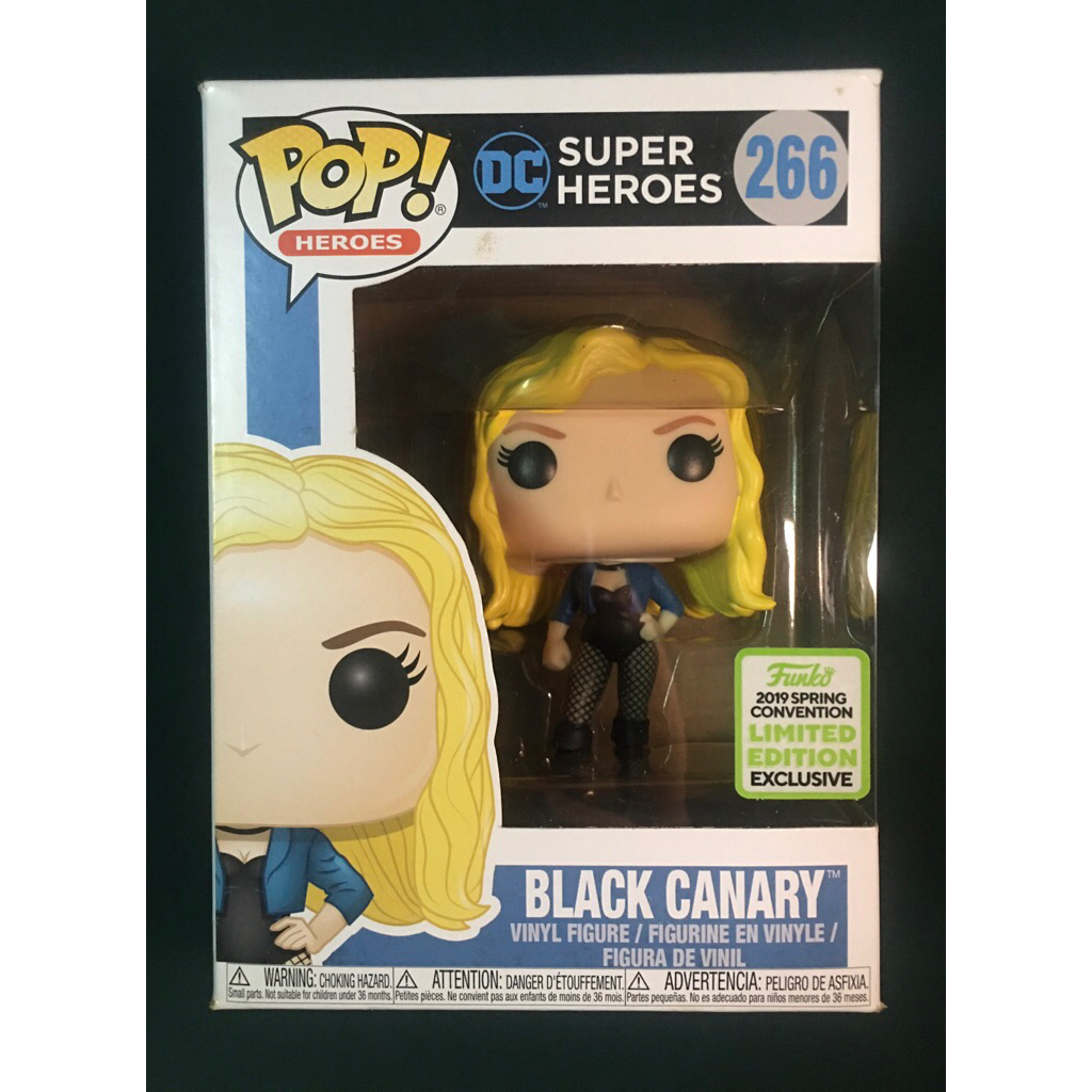 DC Super Heroes- Black Canary 2019 Spring Convention Exclusive (Funko ...
