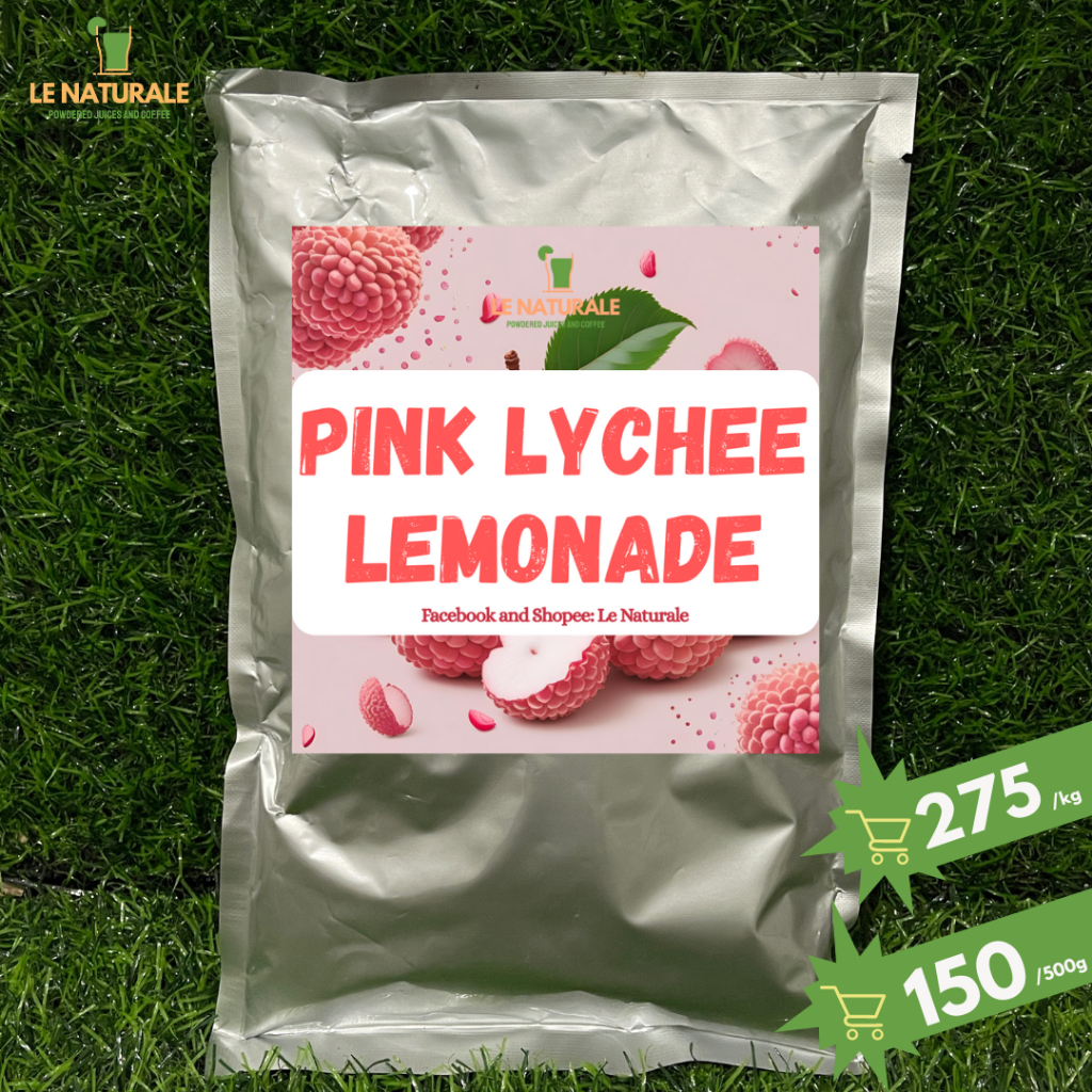 Pink Lychee Lemonade | 500g and 1kg | Le Naturale | Shopee Philippines