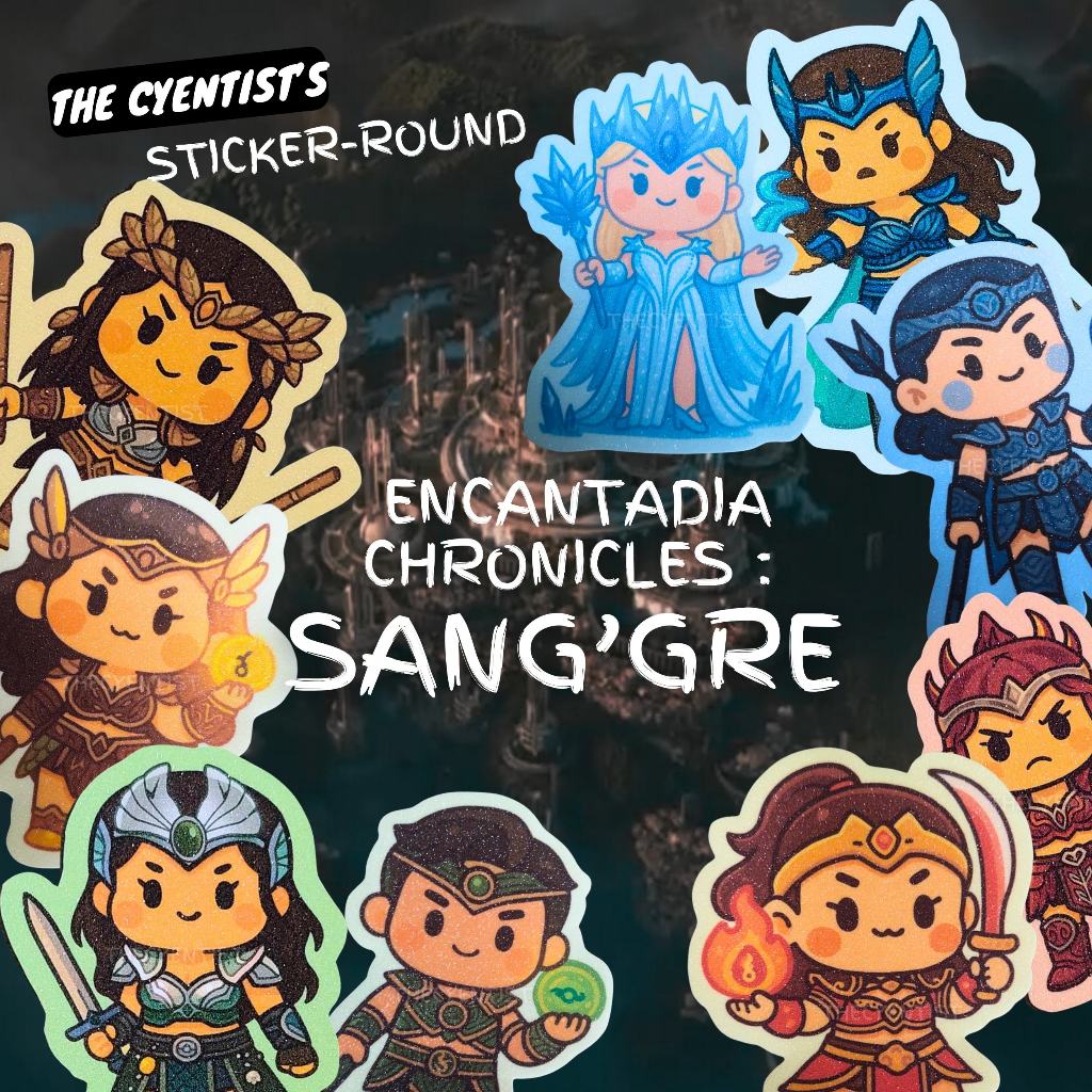 Fanmade Encantadia Chronicles Sang'gre Glittery Vinyl Waterproof ...