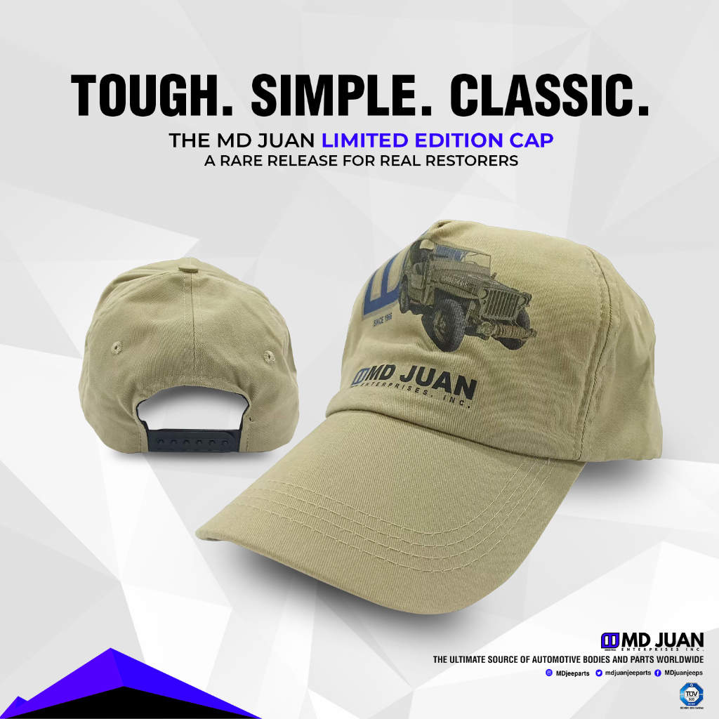 MD JUAN Limited Edition Cap (Heat Press MD JUAN logo) | Shopee Philippines
