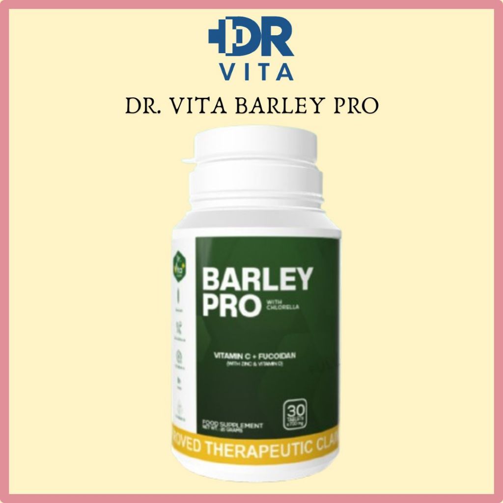 DR. VITA BARLEY PRO WITH CHLORELLA (30 TABLETS) | Shopee Philippines