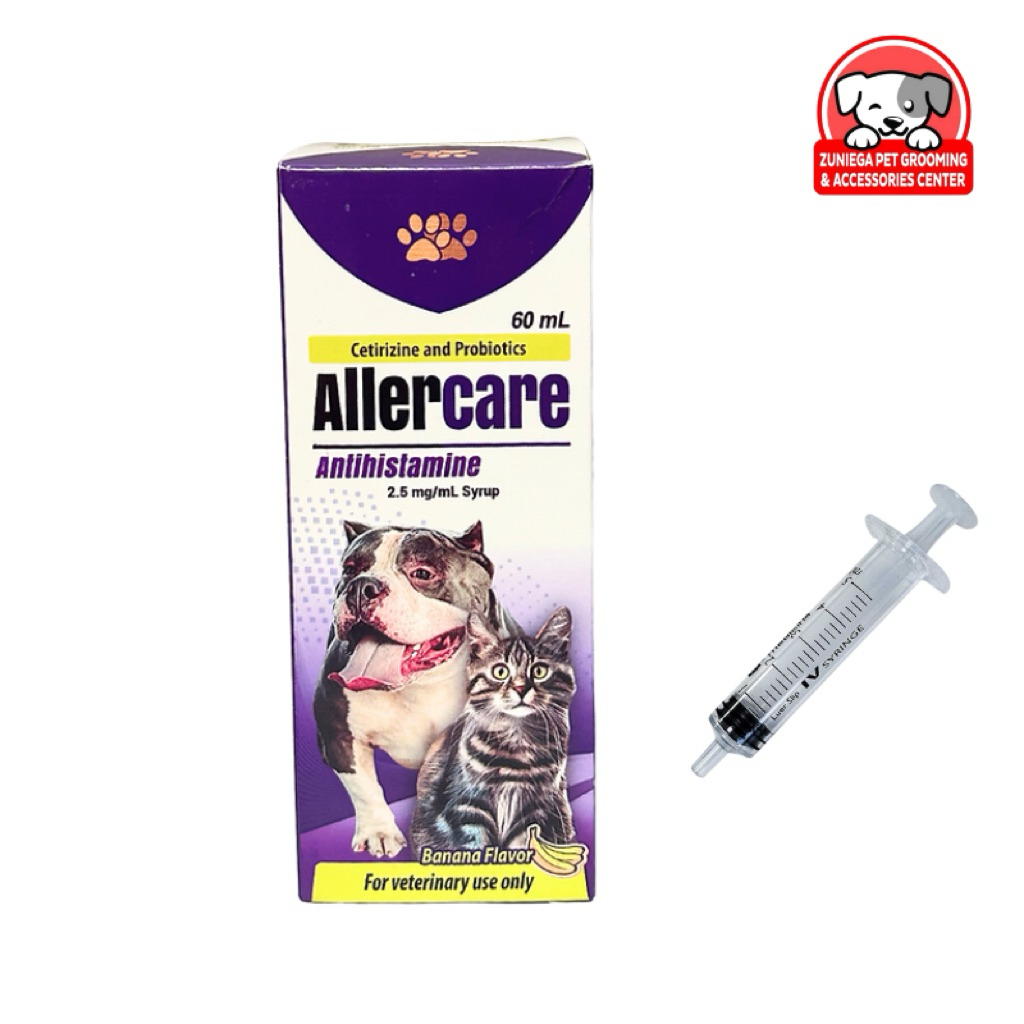 Allercare Ceterizine & Probiotics Syrup 60ml | Shopee Philippines