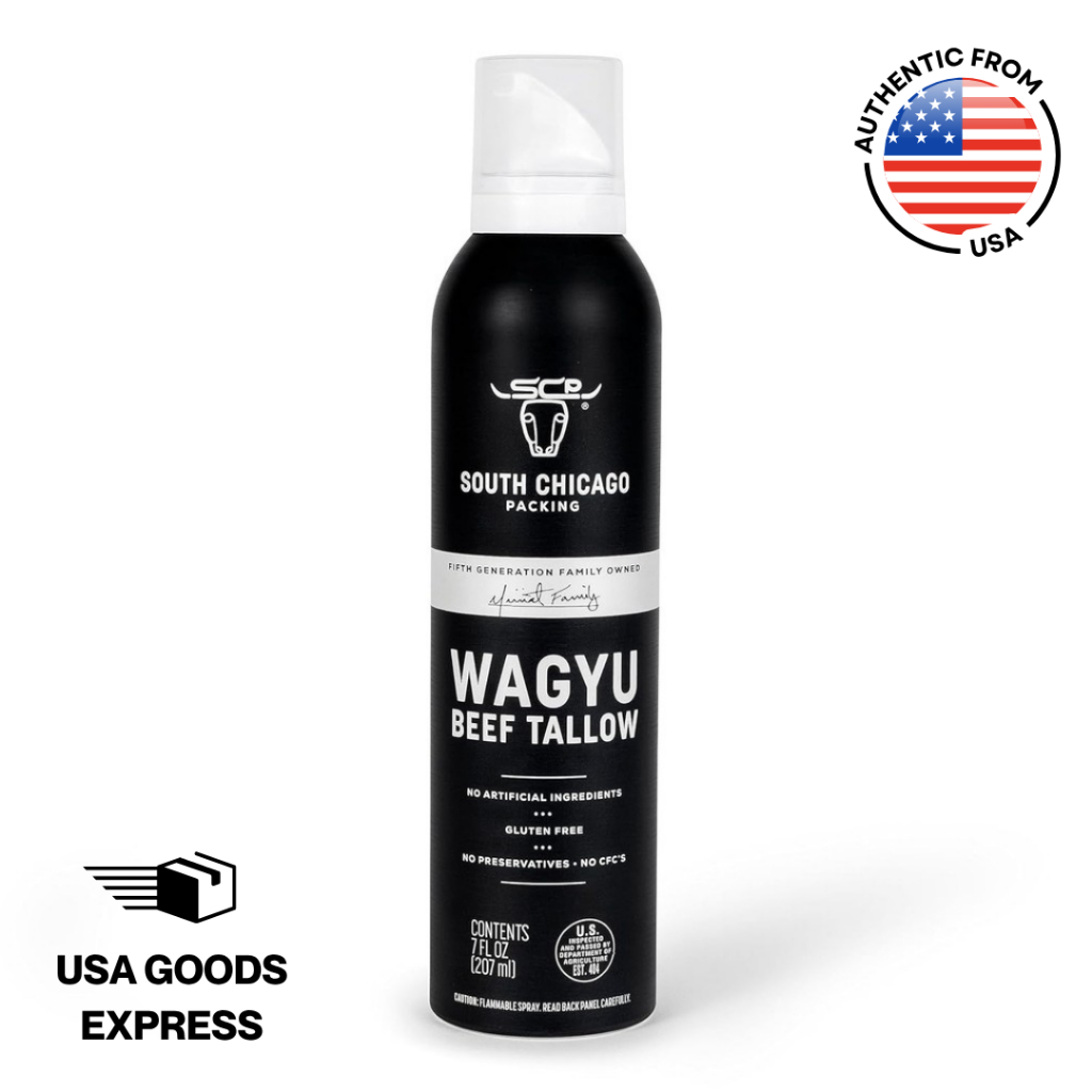 South Chicago Packing Wagyu Beef Tallow Cooking Oil Spray, 207 ml ...