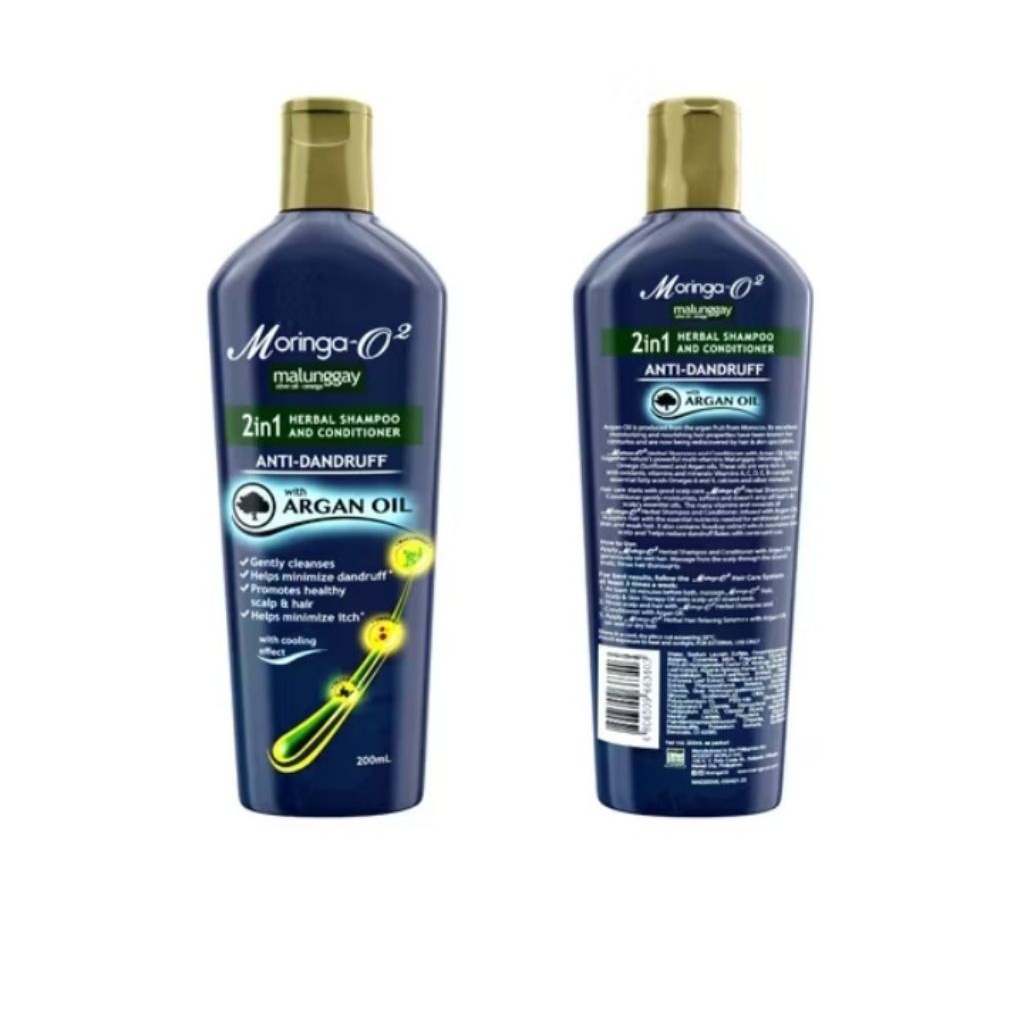 Moringa-O2 Dandruff Shampoo & Conditioner 200ml /350ml | Shopee Philippines