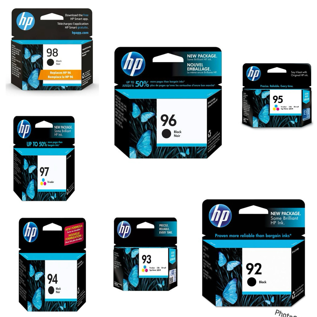 【TOP SALE】HP ink 92 93 94 95 96 97 98 Original ink cartridges HP ...