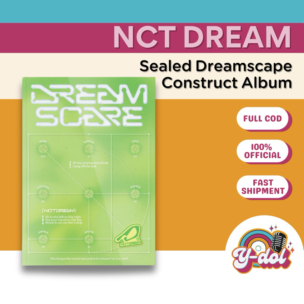 Sealed NCT DREAM Dreamscape Construct Album (Construct Version) | Shopee Philippines