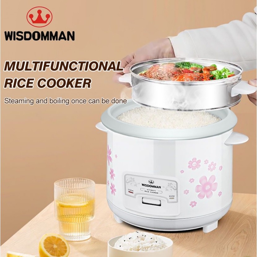 MIN Rice Cooker with steamer with Easy One-Button Operation for 1-9 ...