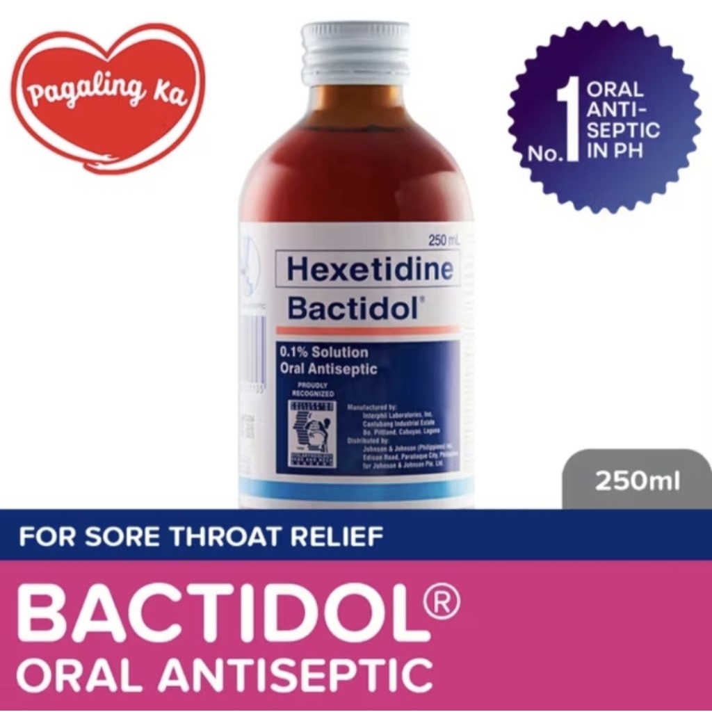 Bactidol Oral Antiseptic Mouthwash 250ml. | Shopee Philippines