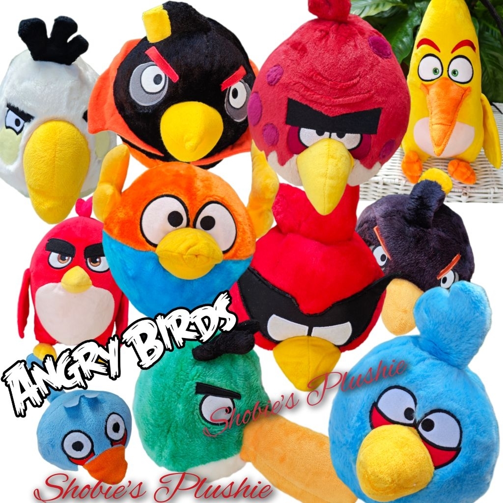 Angry Birds characters stuffed toys | Shopee Philippines