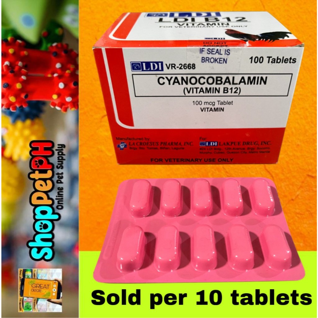 LDI VITAMIN B12 (10 TABLETS) | Shopee Philippines