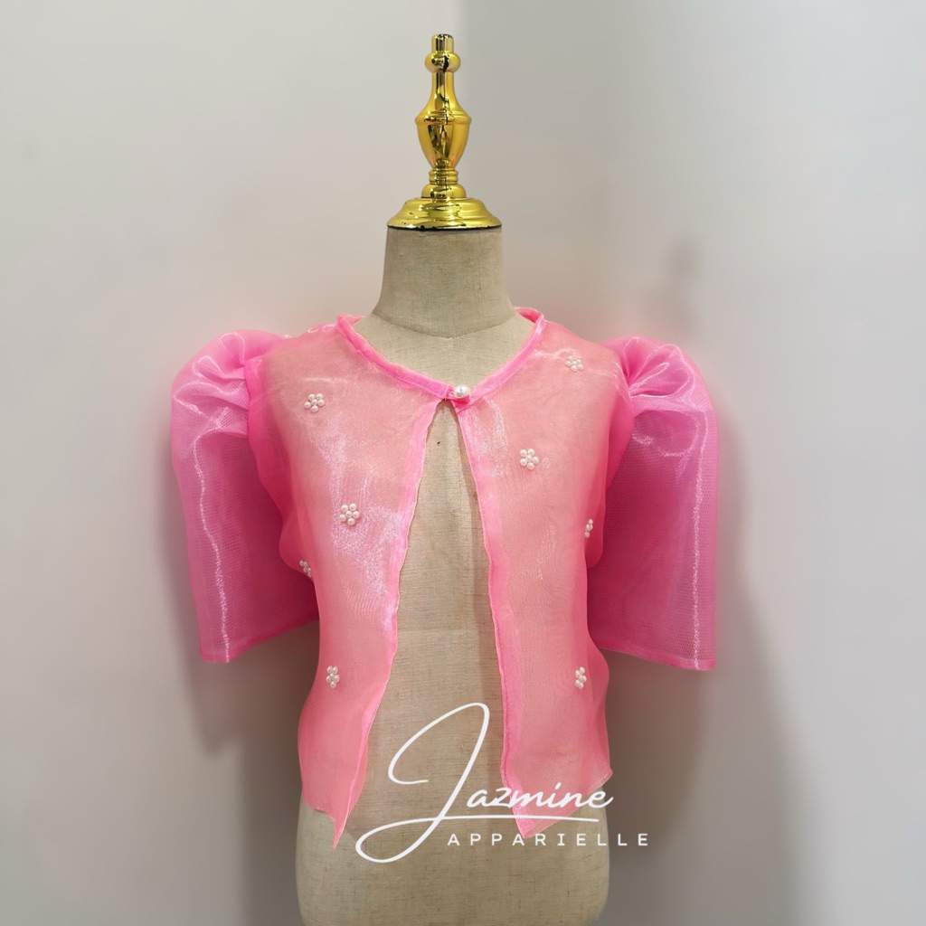 KIDS MODERN BOLERO DESIGN | w/ SUNFLOWER PEARL | MESTIZA SLEEVES ...
