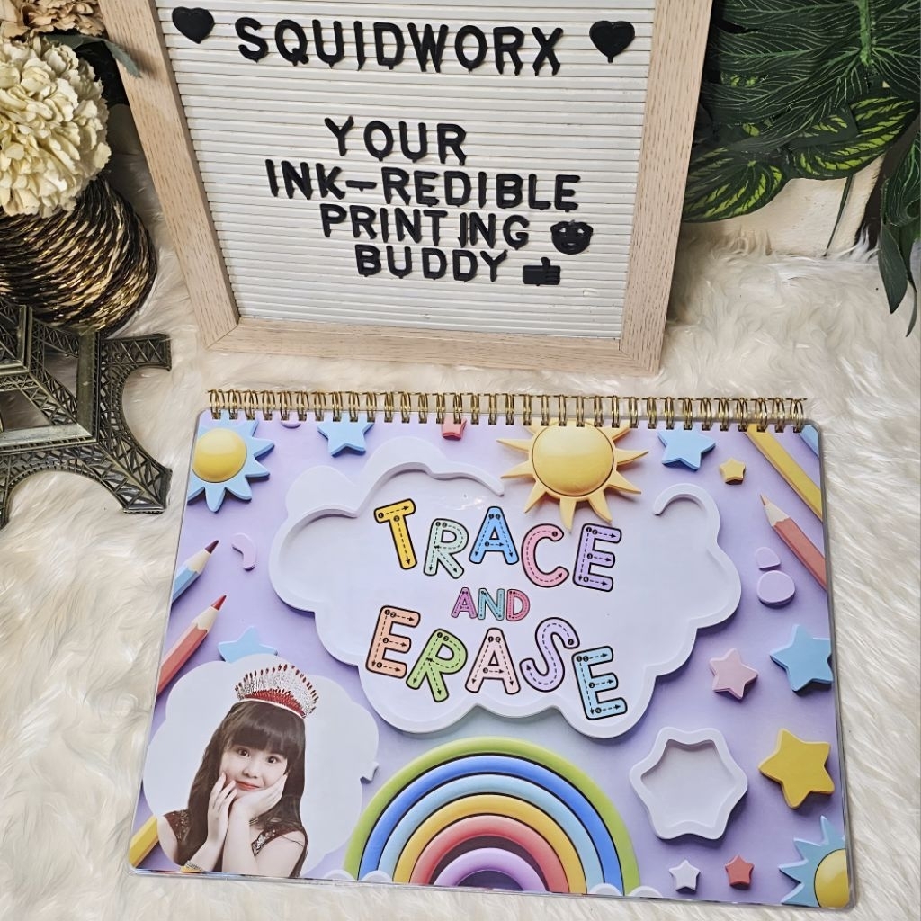 FULL SET Trace & Erase Workbook –Personalized & Reusable Writing Sheets ...