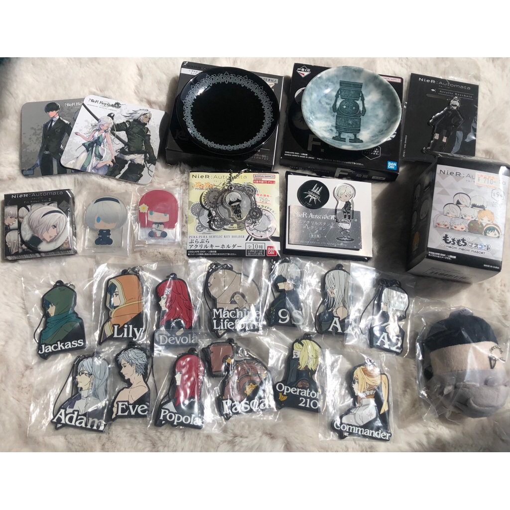 NieR:Automata Assorted Merch – Square Enix Authentic Exclusive ...
