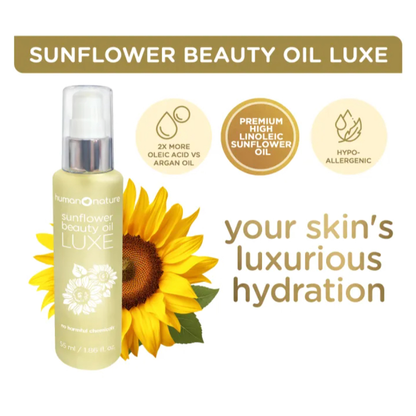 Human Nature Sunflower Beauty Oil LUXE 55ml | Shopee Philippines