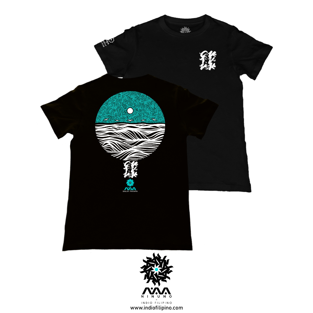 Ninuno + Indio Filipino T-Shirt: Daloy Payapa (Likhang Sining) | Shopee ...