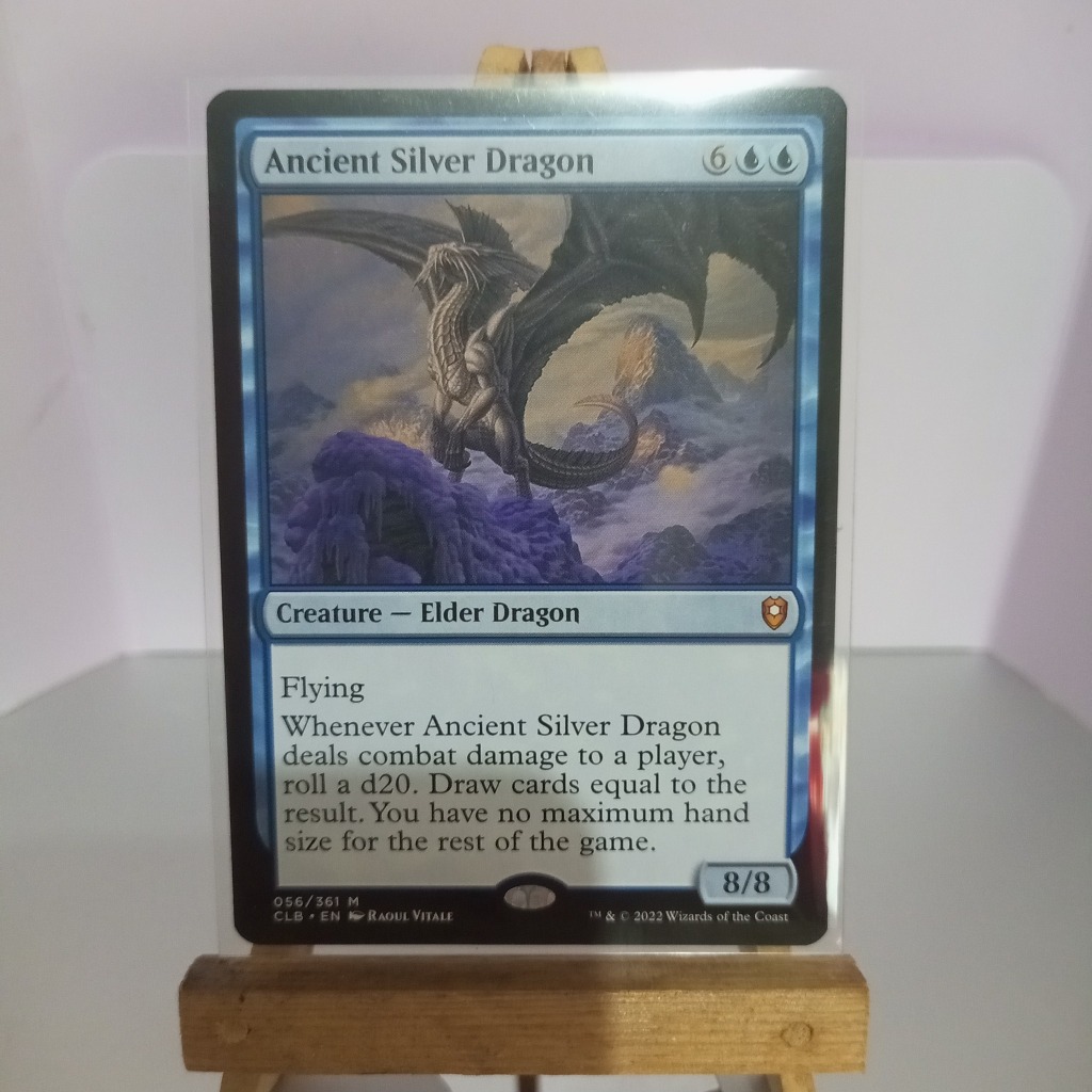 Ancient Silver Dragon | Magic The Gathering | MTG | Shopee Philippines