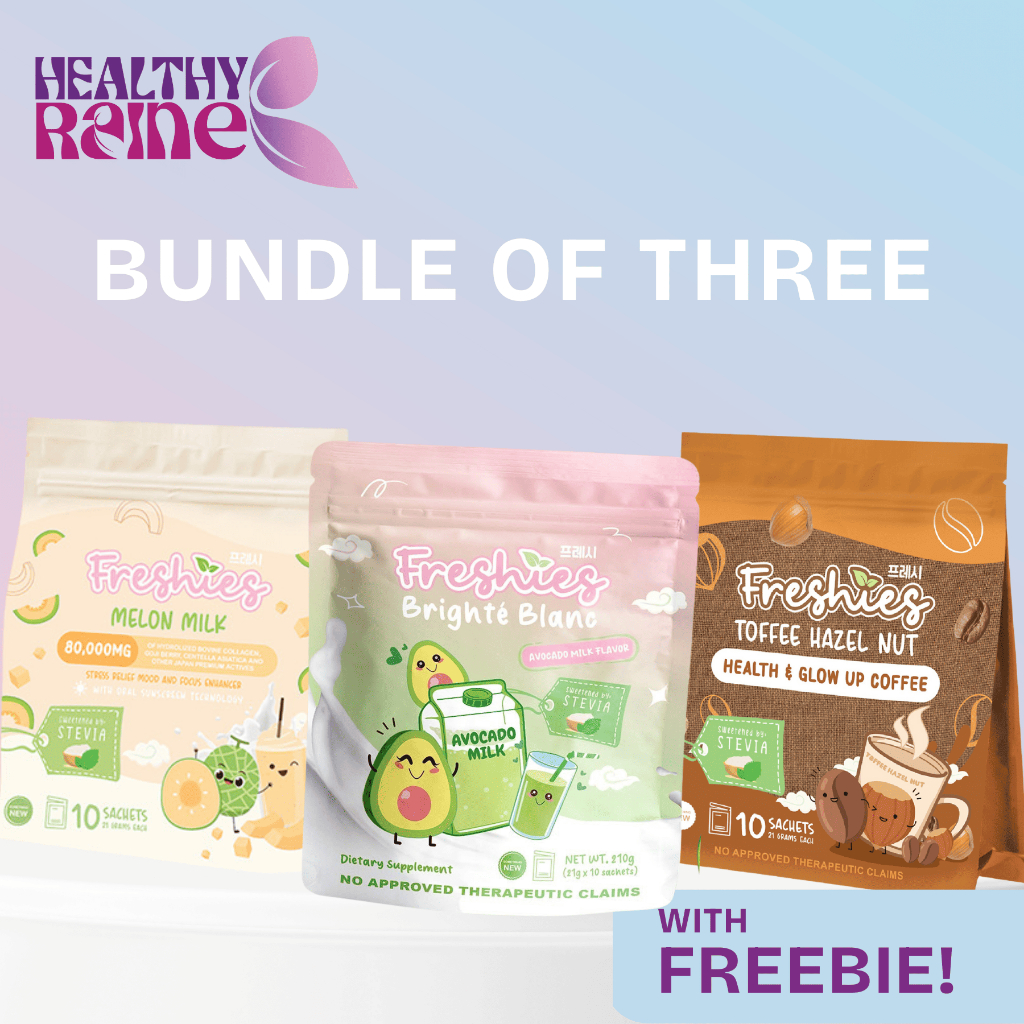 FRESHIES Avocado and Melon Drinks Bundle of 3, 10 sachets per pouch ...