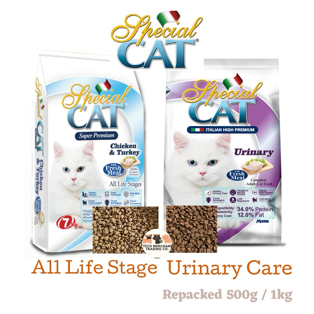 Special Cat Dry Cat Food with Fresh Meat All Life Stage and Urinary ...