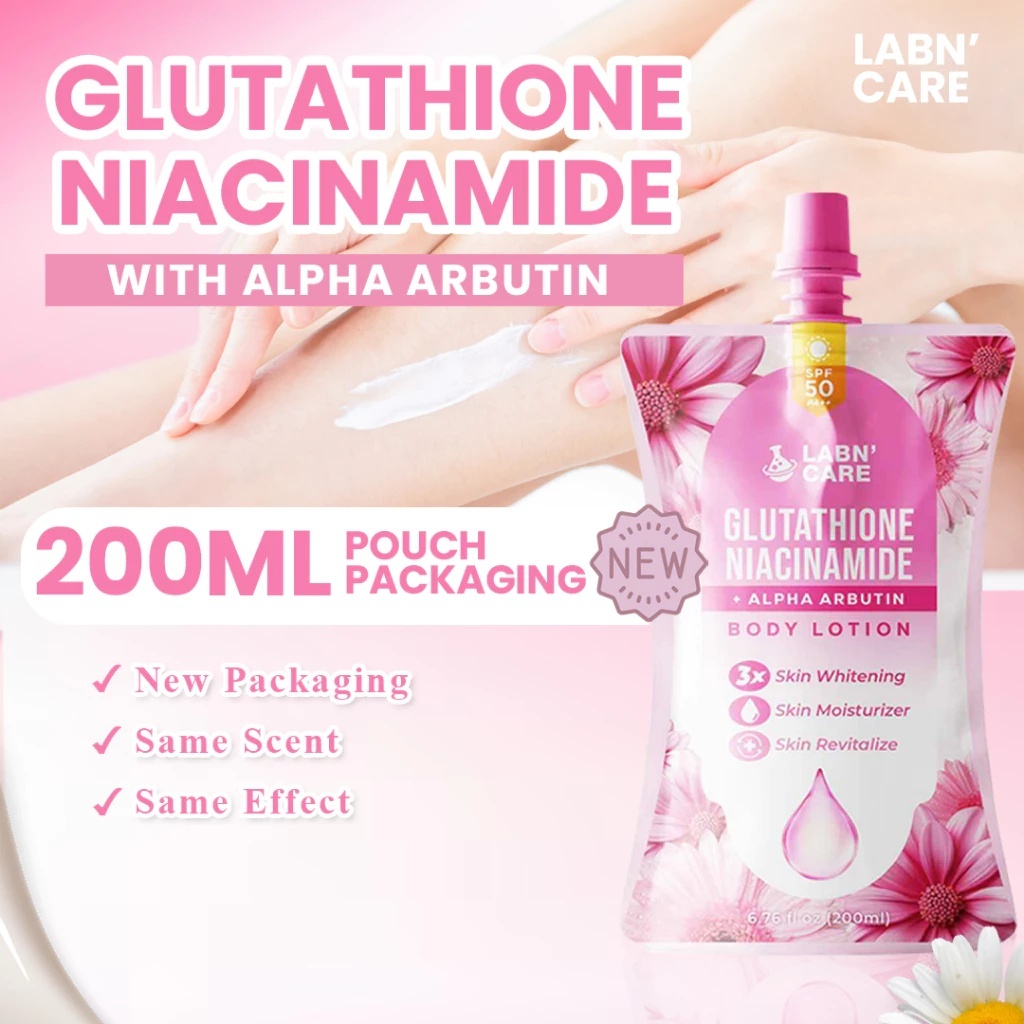 Labn Care Premium Glutathione & Niacinamide Body Lotion SPF 50 PA++ ...