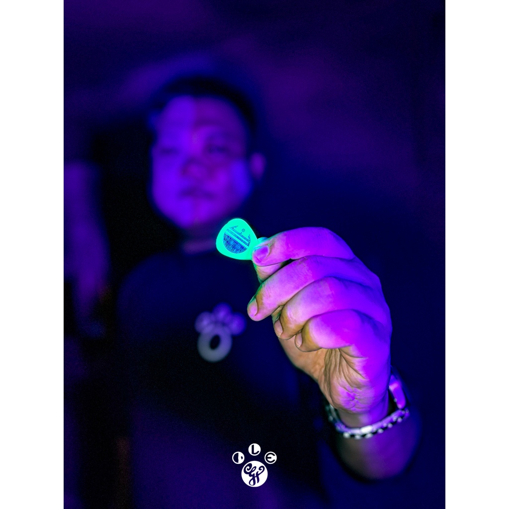 "Isabel Ole" Signature Guitar Pick Arc 3 (ONE SIDE ENGRAVED ONLY ...