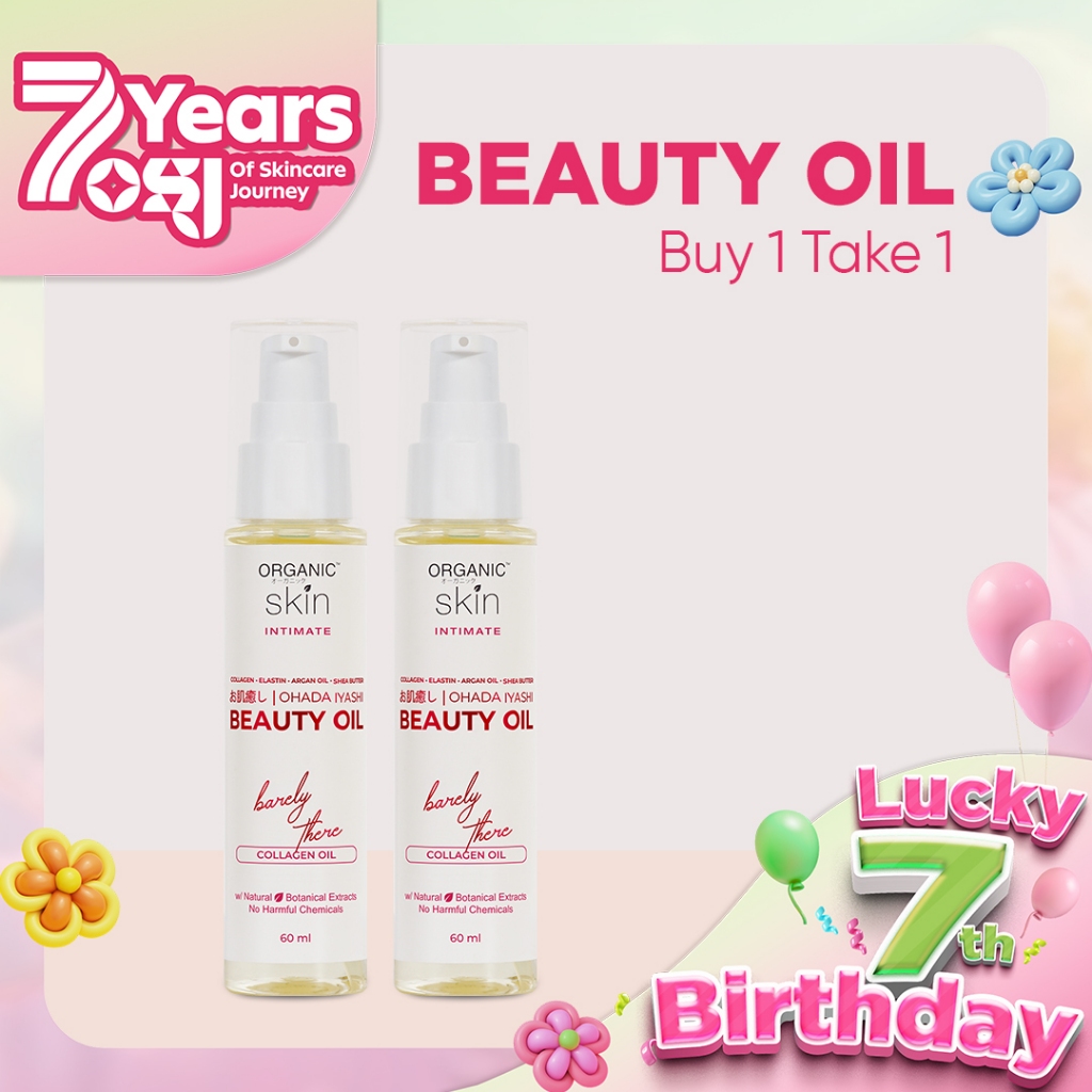 Organic Skin Japan Intimate Beauty Oil 60ml Stretch Marks & Skin ...