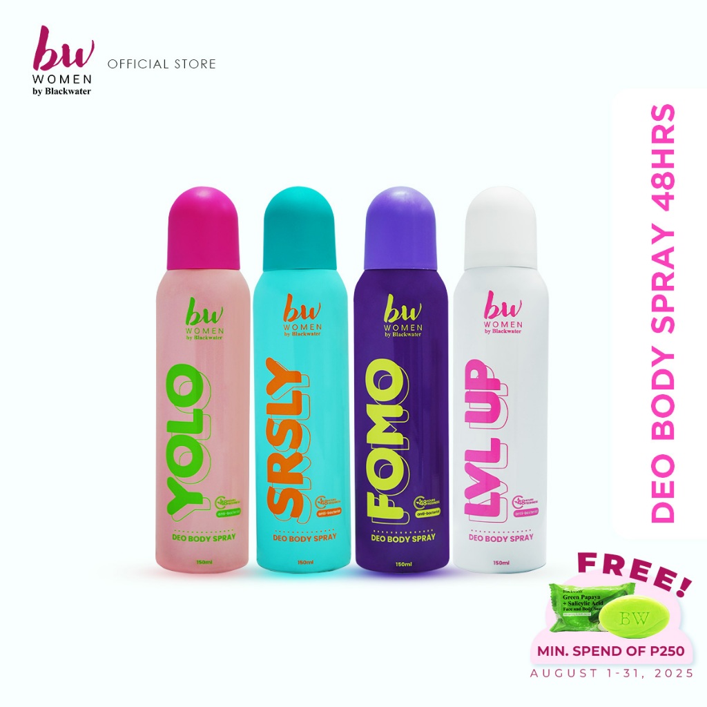 BW Women Deo Body Spray 150ml | Shopee Philippines