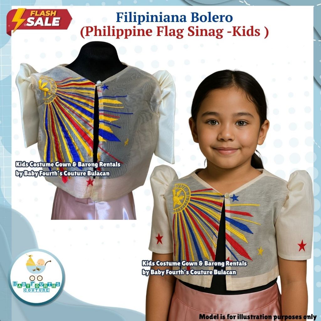 COD Buwan ng Wika Philippine Sinag Filipiniana Bolero for Kids Cultural Events Philippines ...