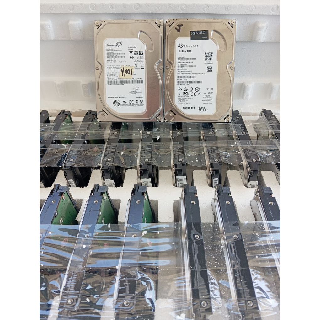 [NO OS] 500GB Hard Disk Drive HDD for desktop laptop Surplus Second ...
