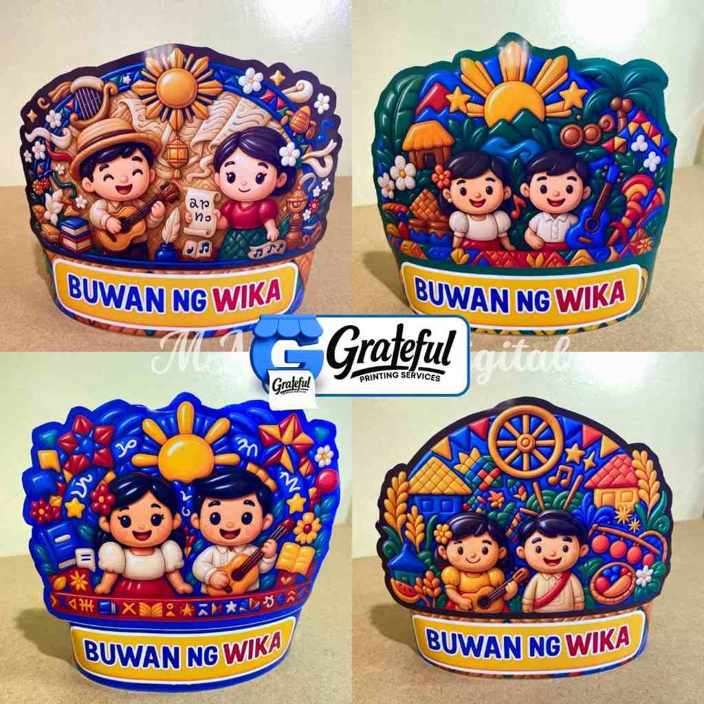 Buwan ng Wika Headdress – ₱35 Only! 🇵🇭 | 50+ Designs | Canva Templates ...