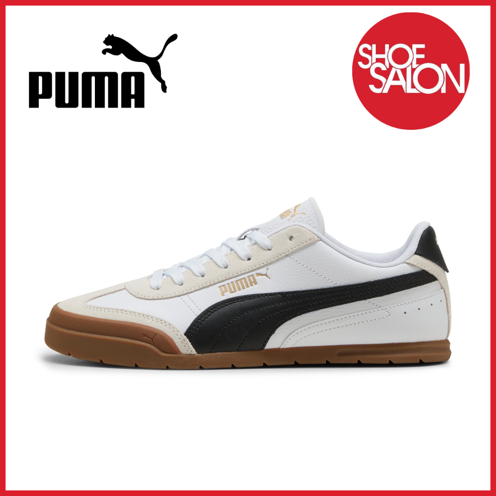 SHOE SALON Puma Super Turino Unisex Shoes White/Black/Gum 402612-01 ...