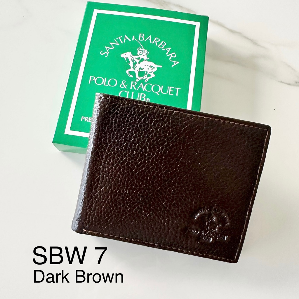 SANTA BARBARA POLO & RACQUET CLUB SBW6 SBW7 Men's Bifold Leather ...