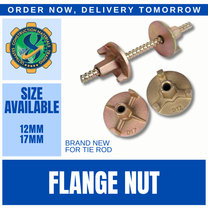 UCMT - Flange nut for Tie rod (12mm & 17mm) | Shopee Philippines