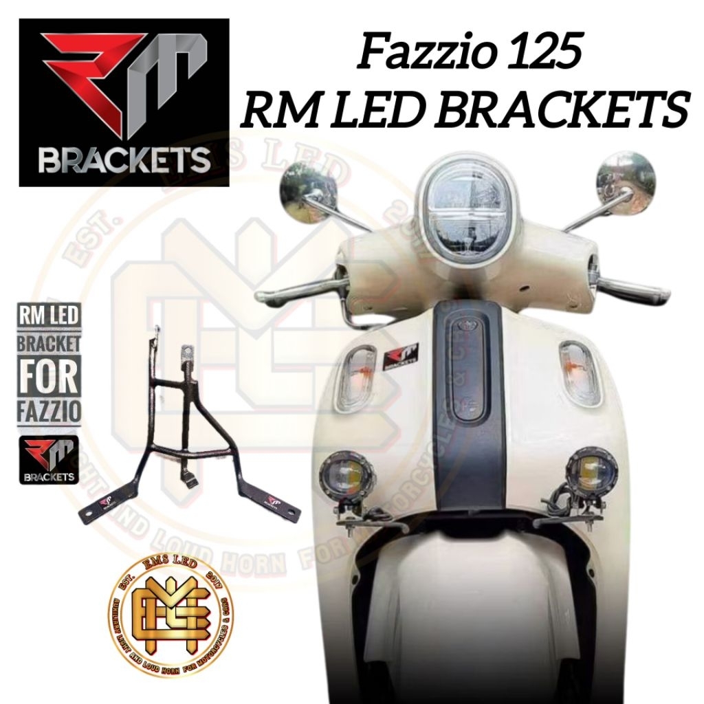 Fazzio 125 RM LED BRACKET HEAVY DUTY 2 YEARS WARRANTY | Shopee Philippines
