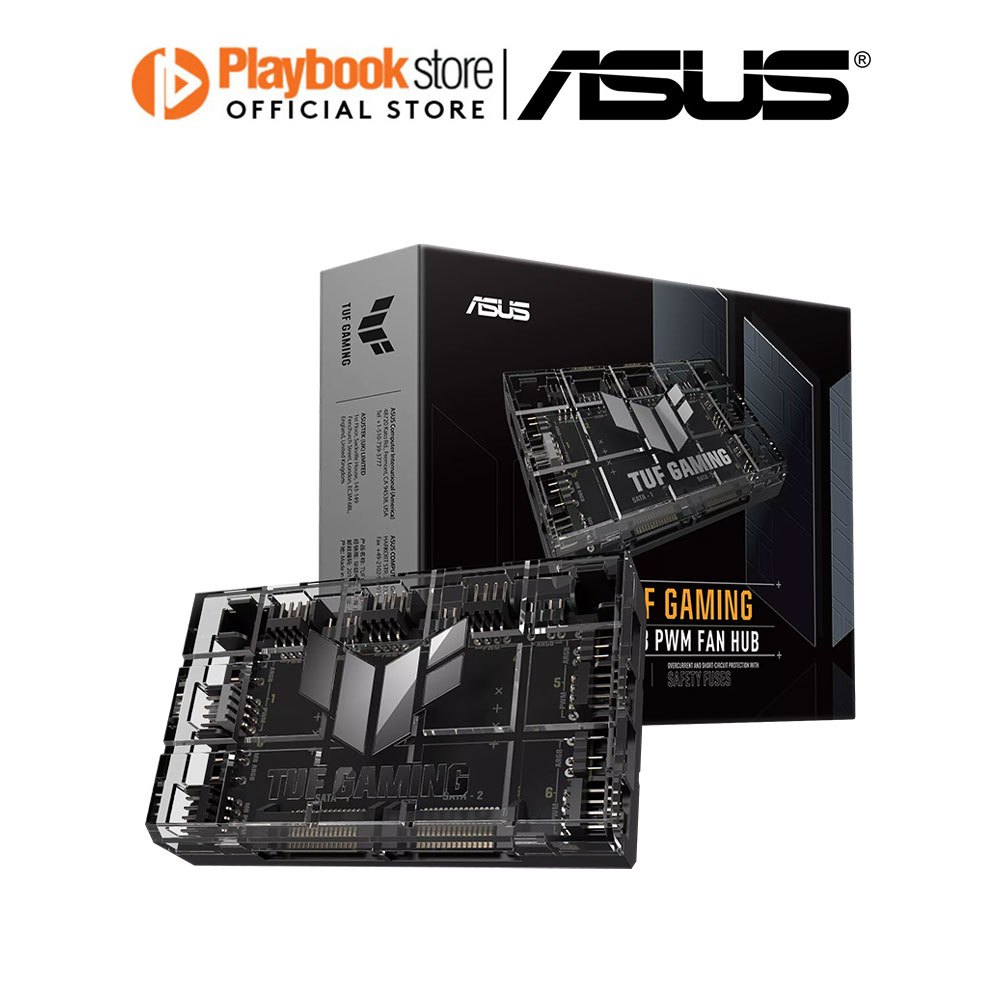 ASUS TUF Gaming PWM Fan Hub RGB Dual SATA Power Motherboard | Shopee ...