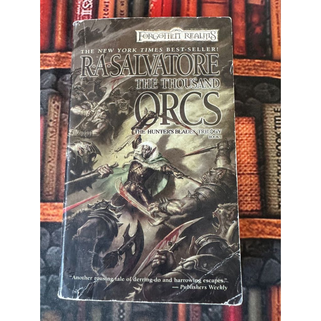 MMPB 2003 Thousand Orcs Hunter's Blade Trilogy Book 1 Forgotten Realms ...