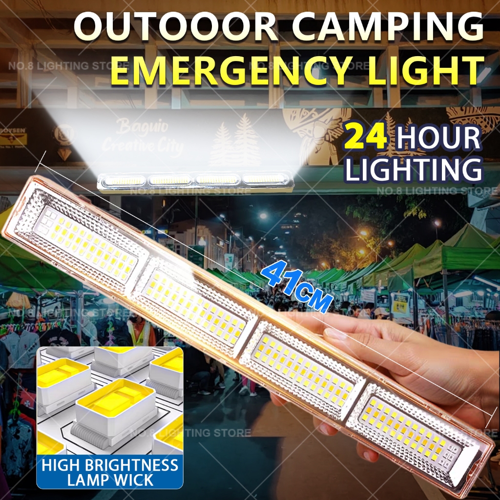 LED Emergency Light Tube Portable USB Rechargeable 1000/2000/3000W ...