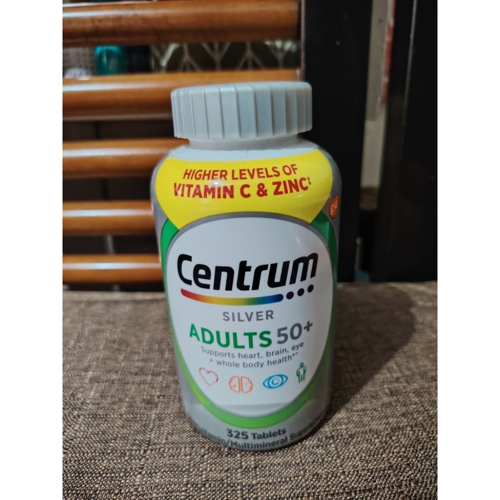 Centrum Silver 50+ (325 tablets) | Shopee Philippines