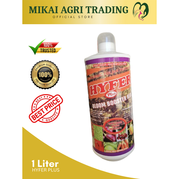 HYFER PLUS BLOOM BOOSTER RED, 1 LITER | Shopee Philippines