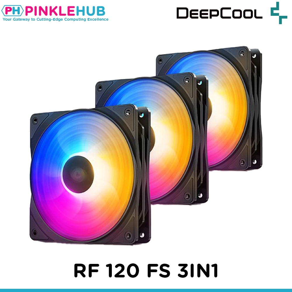 DeepCool RF 120 FS 3IN1 Silently Powerful, Simply Colorful | Shopee ...