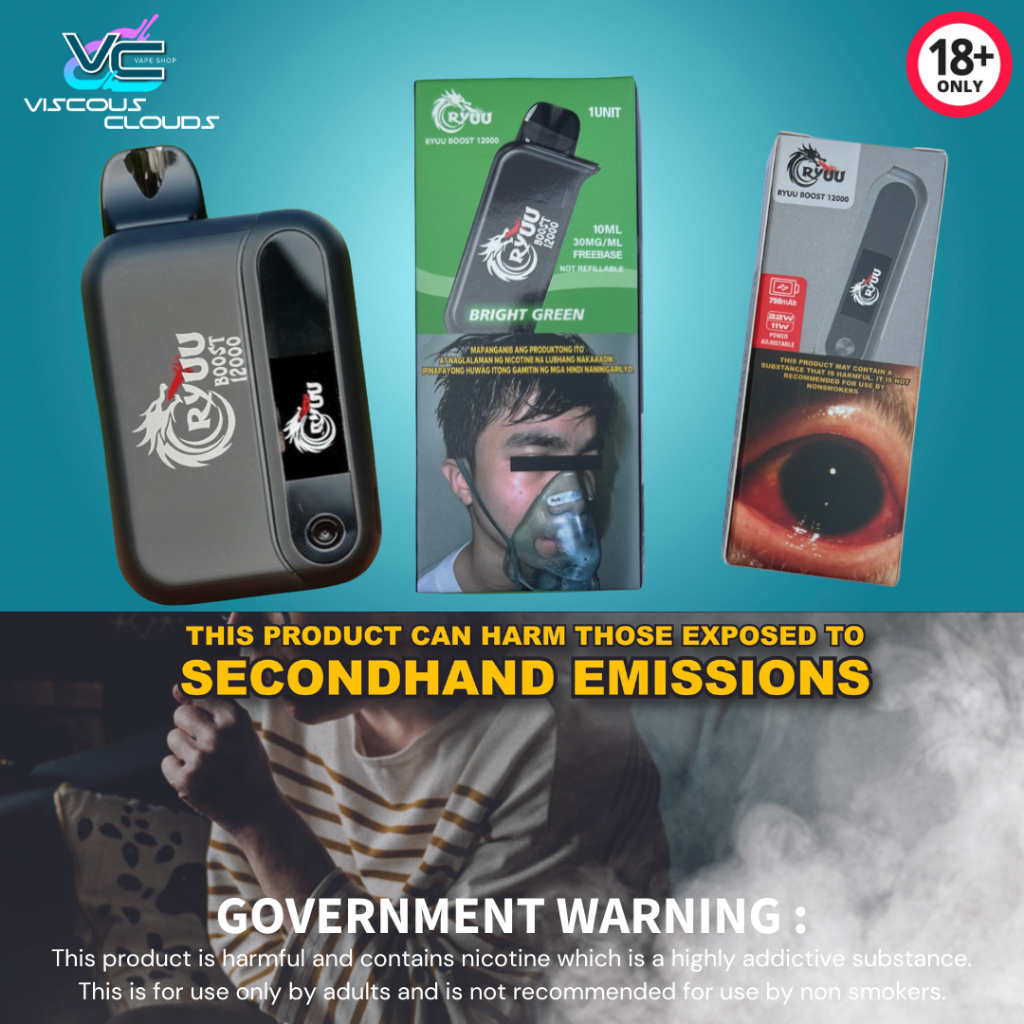 Ryuu Boost 12000 Prefilled Pods LEGIT | PODS BATTERY DEVICE DISPOSABLE ...